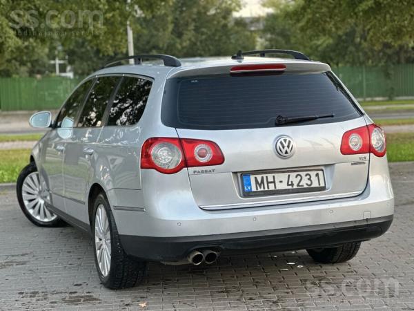 Grey Volkswagen Passat B6 2010 in Jelgava, with an engine capacity of 2.00 L and mileage of 198 thousand km for 2350 €, photo 4 on AUTOMOTO.COM.LV