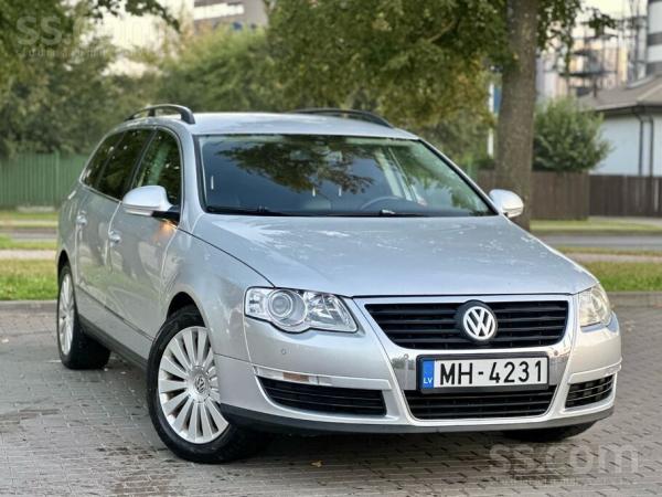 Grey Volkswagen Passat B6 2010 in Jelgava, with an engine capacity of 2.00 L and mileage of 198 thousand km for 2350 €, photo 8 on AUTOMOTO.COM.LV