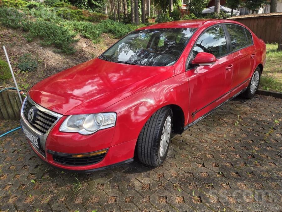 Sarkans Volkswagen Passat B6 2007 Rīga, ar dzinēja tilpumu 1.80 L un nobraukumu 190 tūkst. km par 1950 €, foto 1 vietnē AUTOMOTO.COM.LV