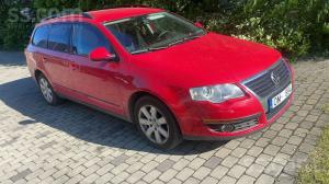 Sarkans Volkswagen Passat B6 2006 Rīga, ar dzinēja tilpumu 2.00 L un nobraukumu 351 tūkst. km par 550 €, foto 3 vietnē AUTOMOTO.COM.LV