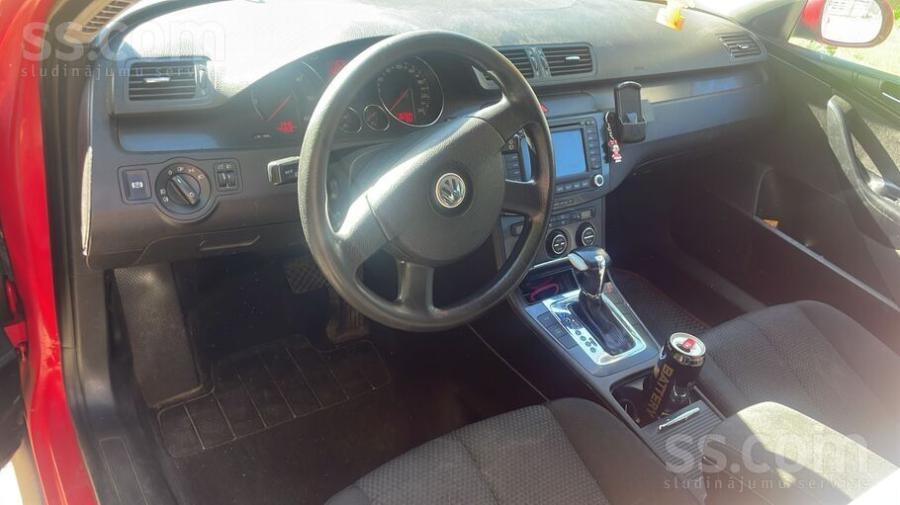 Sarkans Volkswagen Passat B6 2006 Rīga, ar dzinēja tilpumu 2.00 L un nobraukumu 351 tūkst. km par 550 €, foto 5 vietnē AUTOMOTO.COM.LV
