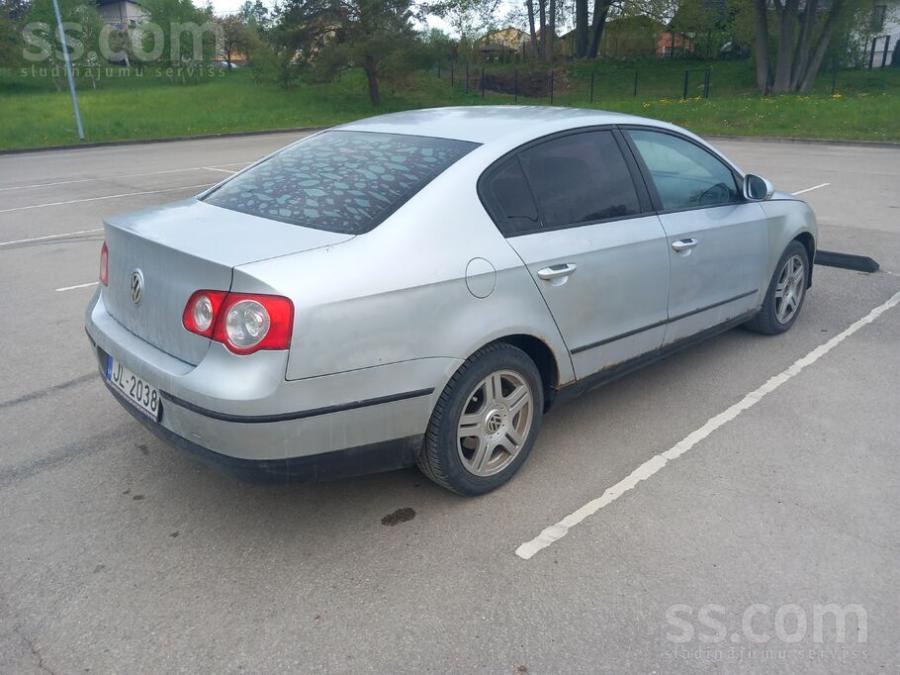 Volkswagen Passat B6 2005 Dobele, ar dzinēja tilpumu 2.00 L un nobraukumu 378 tūkst. km par 1500 €, foto 4 vietnē AUTOMOTO.COM.LV
