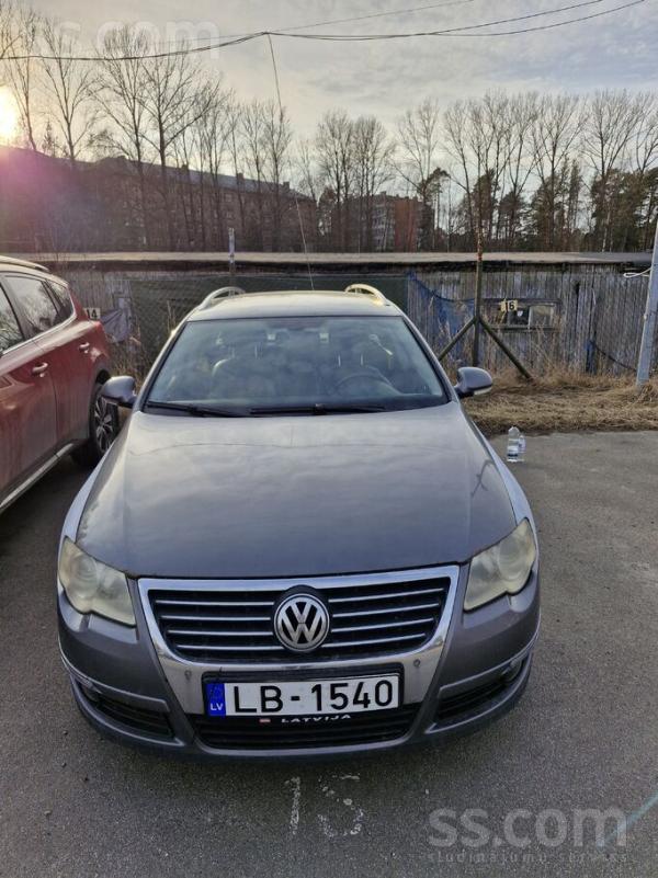 Volkswagen Passat B6 2006 in Riga, with an engine capacity of 2.00 L and mileage of 434 thousand km for 600 €, photo 1 on AUTOMOTO.COM.LV