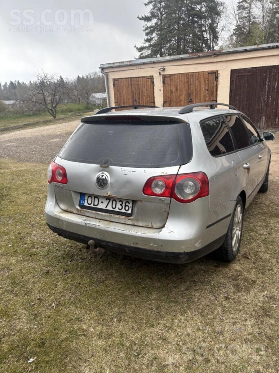 Volkswagen Passat B6 2006 in Cesis, with an engine capacity of 1.90 L and mileage of 405 thousand km for 850 €, photo 1 on AUTOMOTO.COM.LV