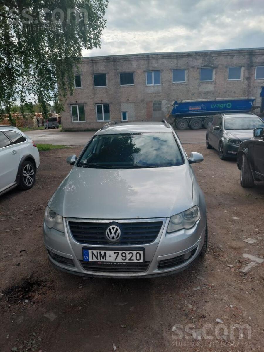Volkswagen Passat B6 2006 in Riga, with an engine capacity of 2.00 L and mileage of 360 thousand km for 800 €, photo 1 on AUTOMOTO.COM.LV