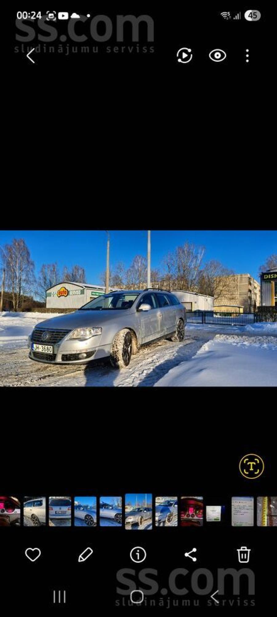 Volkswagen Passat B6 2007 Rīga, ar dzinēja tilpumu 1.90 L un nobraukumu 289 tūkst. km par 1700 €, foto 4 vietnē AUTOMOTO.COM.LV