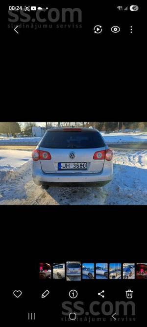 Volkswagen Passat B6 2007 Rīga, ar dzinēja tilpumu 1.90 L un nobraukumu 289 tūkst. km par 1700 €, foto 5 vietnē AUTOMOTO.COM.LV
