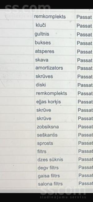 Фольксваген Пассат Б6 2008 в Талси, объемом двигателя 2.00 л и пробегом 365 тыс. км за 1850 €, фото 10 на AUTOMOTO.COM.LV