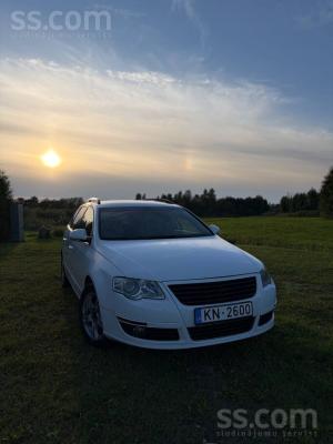 Balts Volkswagen Passat B6 2005 Daugavpils, ar dzinēja tilpumu 2.00 L un nobraukumu 411 tūkst. km par 1500 €, foto  vietnē AUTOMOTO.COM.LV