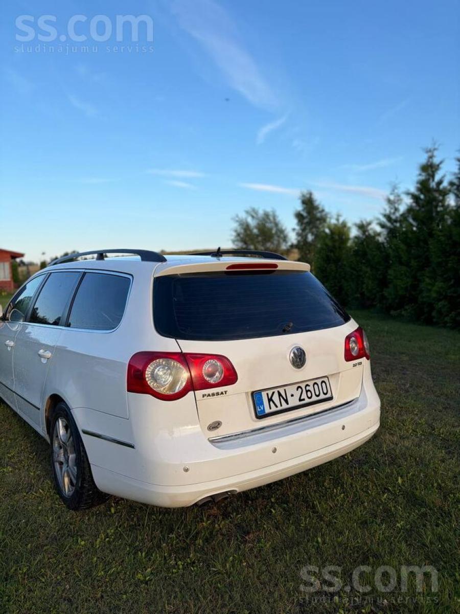 Balts Volkswagen Passat B6 2005 Daugavpils, ar dzinēja tilpumu 2.00 L un nobraukumu 411 tūkst. km par 1500 €, foto 3 vietnē AUTOMOTO.COM.LV