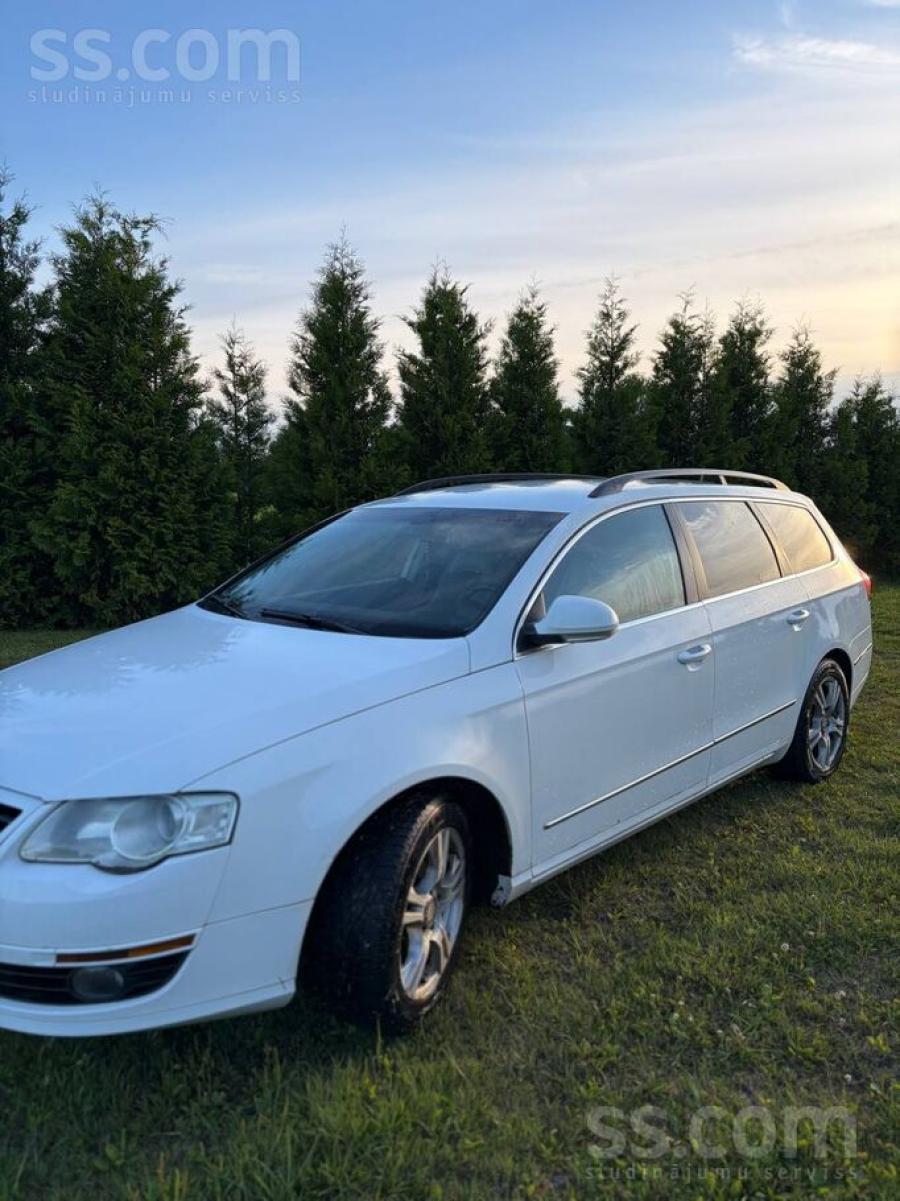 Balts Volkswagen Passat B6 2005 Daugavpils, ar dzinēja tilpumu 2.00 L un nobraukumu 411 tūkst. km par 1500 €, foto 5 vietnē AUTOMOTO.COM.LV