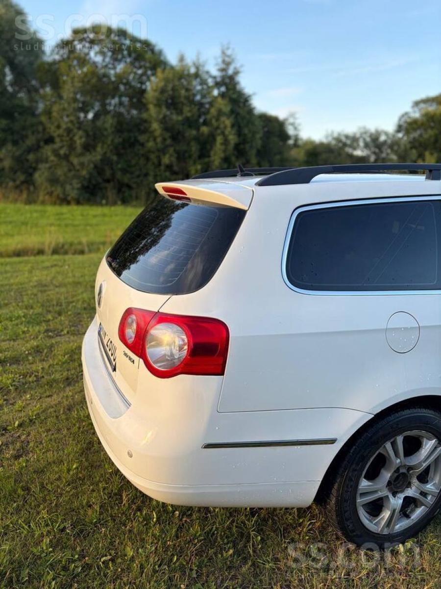 Balts Volkswagen Passat B6 2005 Daugavpils, ar dzinēja tilpumu 2.00 L un nobraukumu 411 tūkst. km par 1500 €, foto 6 vietnē AUTOMOTO.COM.LV
