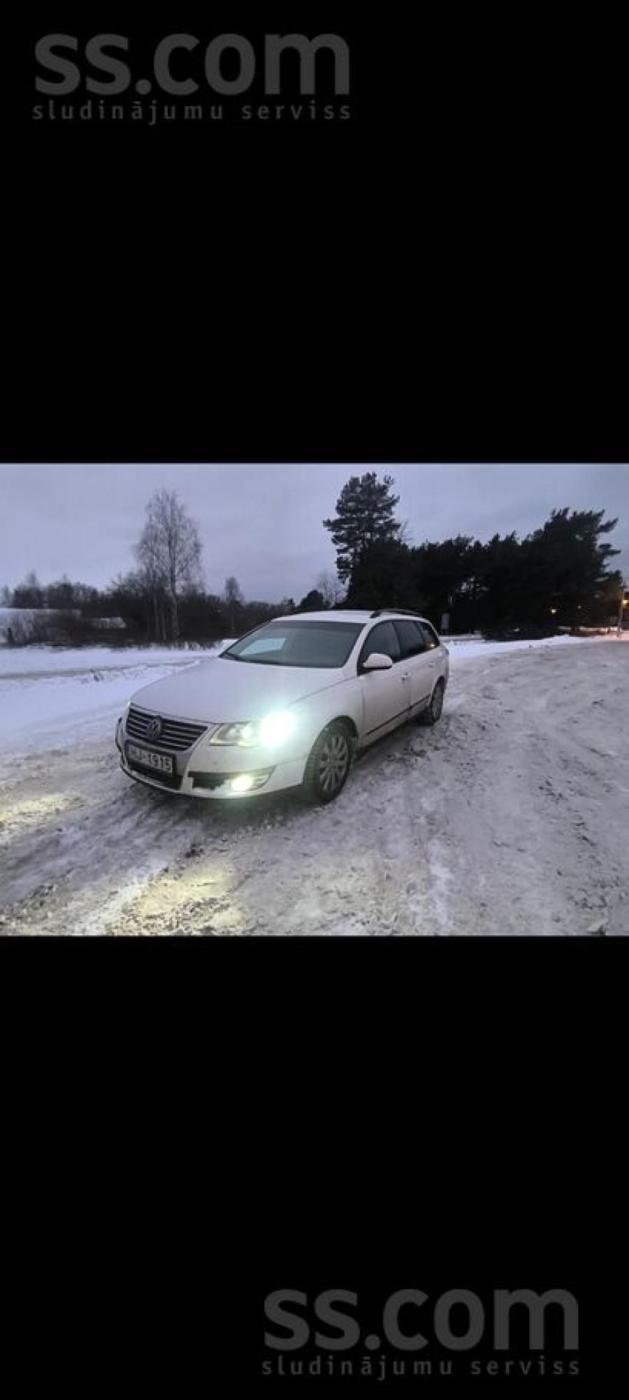 Balts Volkswagen Passat B6 2006 Ventspils, ar dzinēja tilpumu 1.90 L un nobraukumu 313 tūkst. km par 850 €, foto 1 vietnē AUTOMOTO.COM.LV