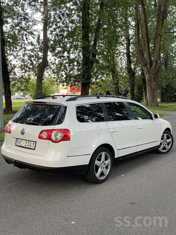 Balts Volkswagen Passat B6 2008 Rīga, ar dzinēja tilpumu 2.00 L un nobraukumu 412 tūkst. km par 1350 €, foto 3 vietnē AUTOMOTO.COM.LV