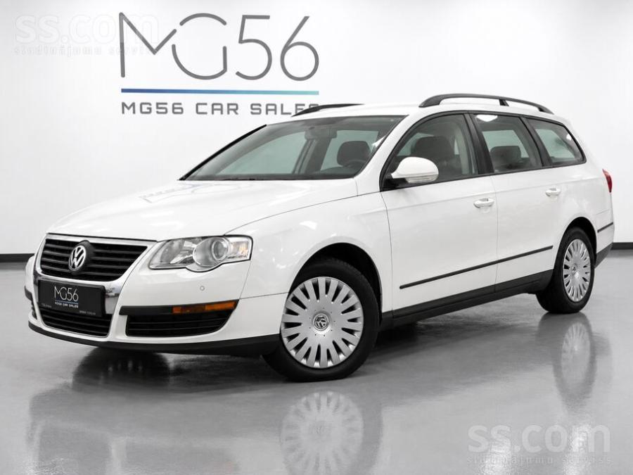 White Volkswagen Passat B6 2009 in Riga, with an engine capacity of 1.40 L and mileage of 223 thousand km for 1990 €, photo 1 on AUTOMOTO.COM.LV