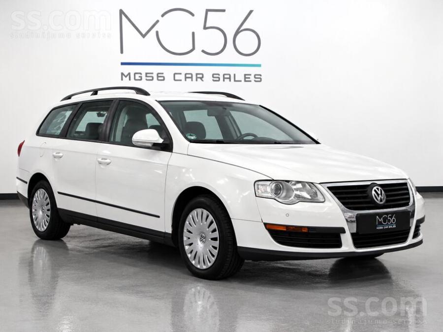 White Volkswagen Passat B6 2009 in Riga, with an engine capacity of 1.40 L and mileage of 223 thousand km for 1990 €, photo 3 on AUTOMOTO.COM.LV