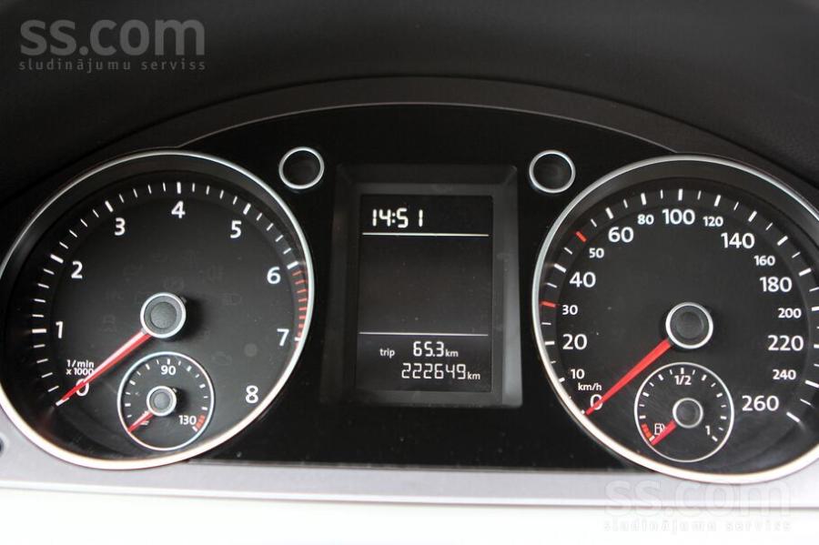 White Volkswagen Passat B6 2009 in Riga, with an engine capacity of 1.40 L and mileage of 223 thousand km for 1990 €, photo 16 on AUTOMOTO.COM.LV