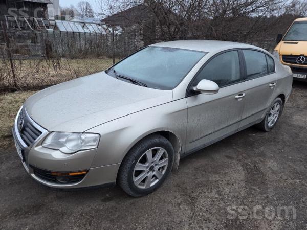 Yellow Volkswagen Passat B6 2005 in Valmiera, with an engine capacity of 2.00 L and mileage of 0 thousand km for 1750 €, photo 1 on AUTOMOTO.COM.LV