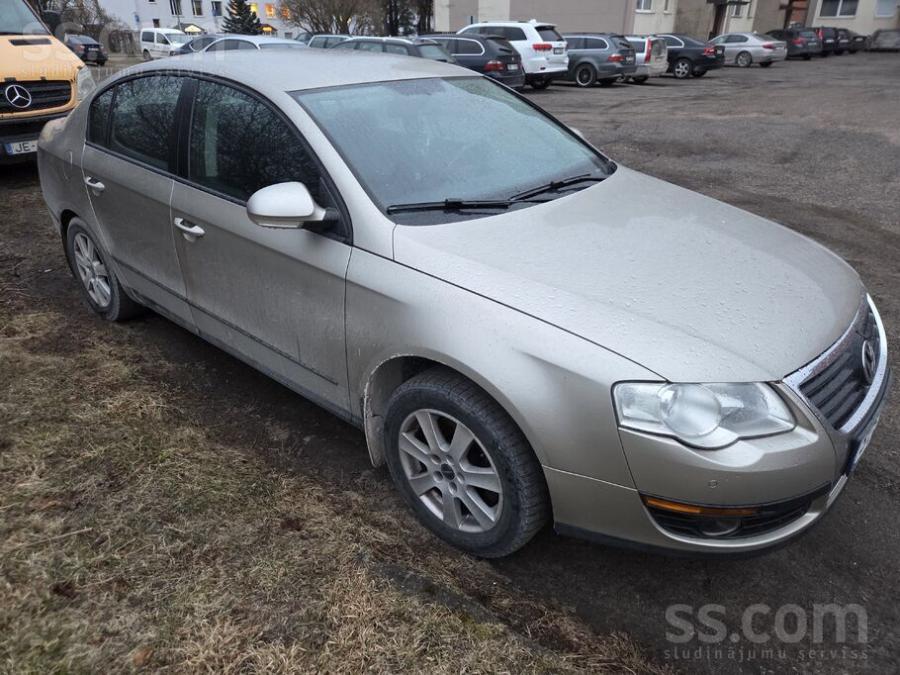 Dzeltens Volkswagen Passat B6 2005 Valmiera, ar dzinēja tilpumu 2.00 L un nobraukumu 0 tūkst. km par 1750 €, foto 4 vietnē AUTOMOTO.COM.LV
