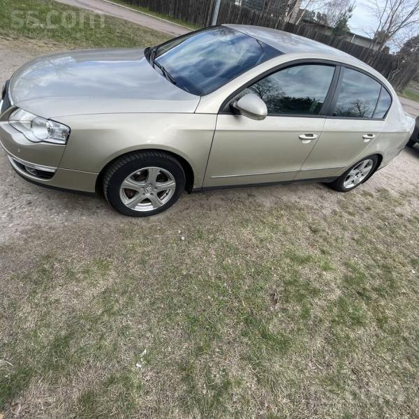 Dzeltens Volkswagen Passat B6 2006 Liepāja, ar dzinēja tilpumu 2.00 L un nobraukumu 343 tūkst. km par 1900 €, foto 1 vietnē AUTOMOTO.COM.LV