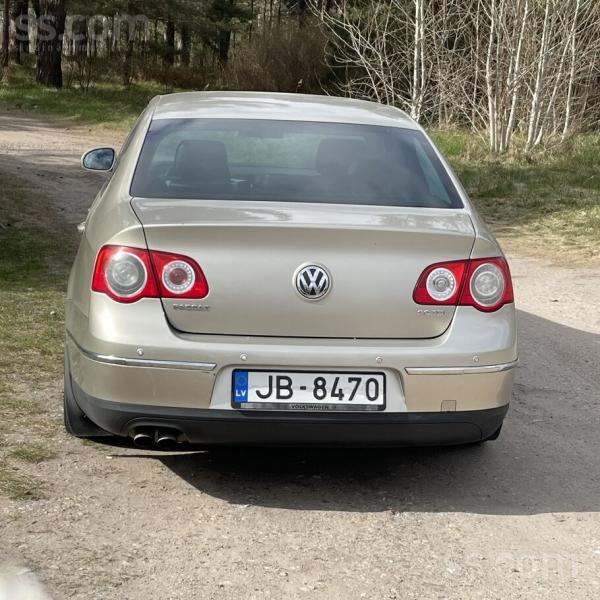 Dzeltens Volkswagen Passat B6 2006 Liepāja, ar dzinēja tilpumu 2.00 L un nobraukumu 343 tūkst. km par 1900 €, foto 4 vietnē AUTOMOTO.COM.LV