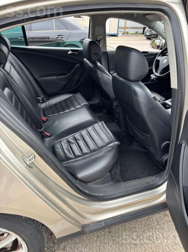 Dzeltens Volkswagen Passat B6 2006 Liepāja, ar dzinēja tilpumu 2.00 L un nobraukumu 343 tūkst. km par 1900 €, foto 7 vietnē AUTOMOTO.COM.LV