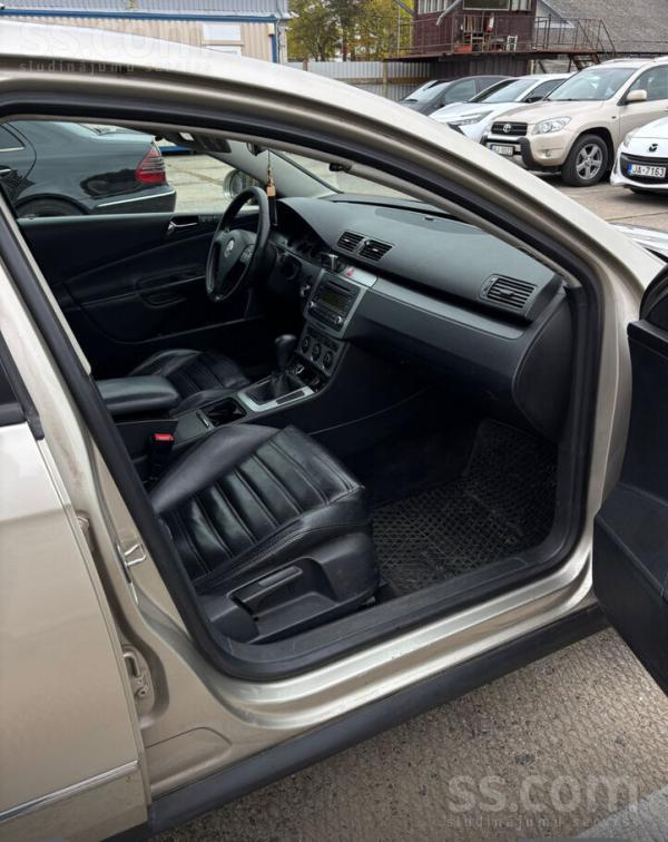 Dzeltens Volkswagen Passat B6 2006 Liepāja, ar dzinēja tilpumu 2.00 L un nobraukumu 343 tūkst. km par 1900 €, foto 9 vietnē AUTOMOTO.COM.LV