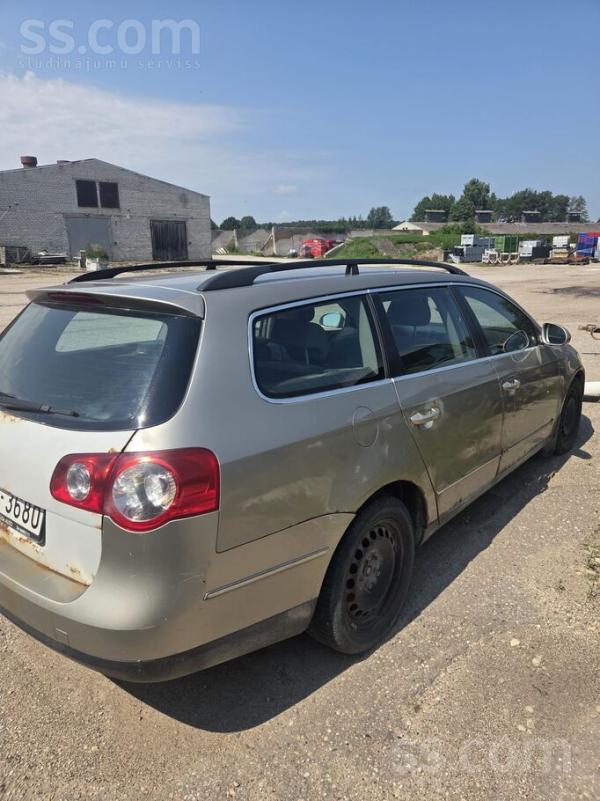 Dzeltens Volkswagen Passat B6 2006 Rīga, ar dzinēja tilpumu 2.00 L un nobraukumu 308 tūkst. km par 480 €, foto 2 vietnē AUTOMOTO.COM.LV