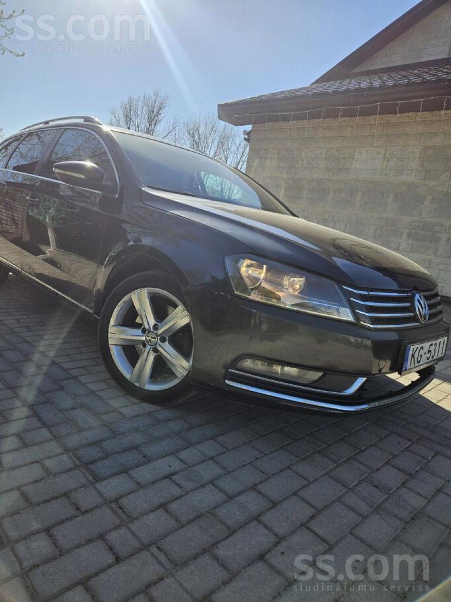 Melns Volkswagen Passat B7 2011 Tukums, ar dzinēja tilpumu 1.60 L un nobraukumu 0 tūkst. km par 2000 €, foto 1 vietnē AUTOMOTO.COM.LV