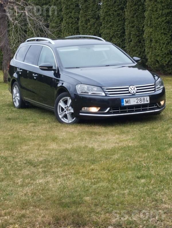 Black Volkswagen Passat B7 2011 in Rezekne, with an engine capacity of 1.60 L and mileage of 0 thousand km for 2999 €, photo 2 on AUTOMOTO.COM.LV