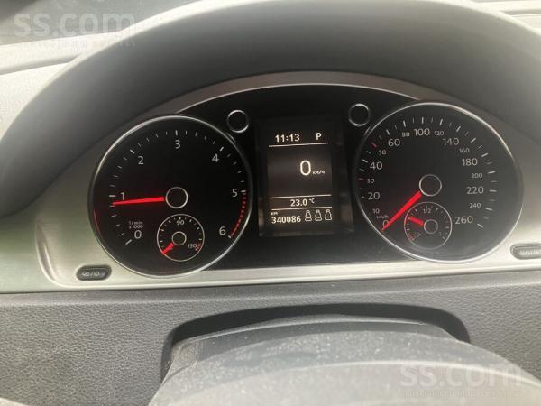 Black Volkswagen Passat B7 2013 in Riga, with an engine capacity of 2.00 L and mileage of 341 thousand km for 3600 €, photo 10 on AUTOMOTO.COM.LV