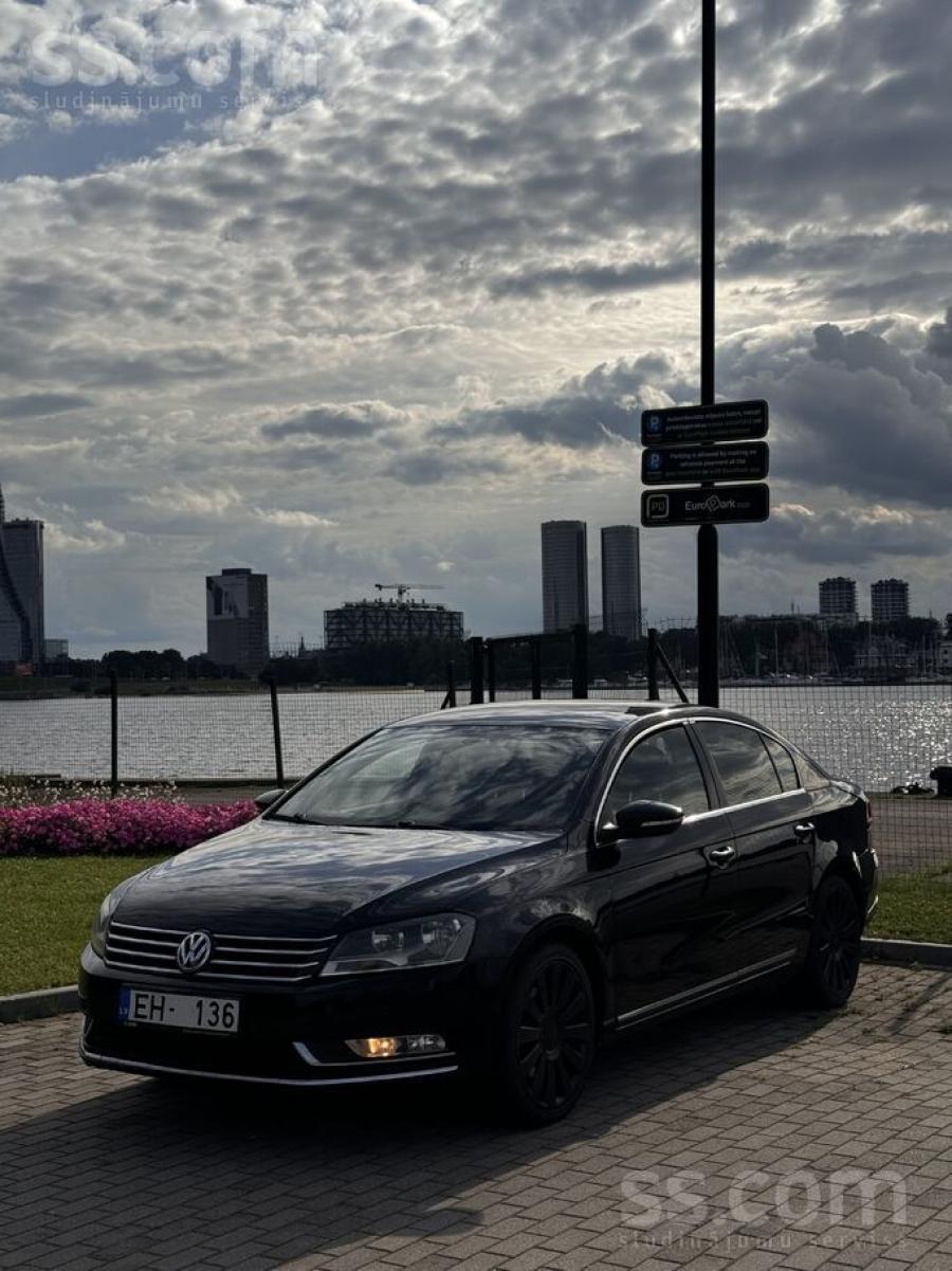 Melns Volkswagen Passat B7 2011 Rīga, ar dzinēja tilpumu 2.00 L un nobraukumu 265 tūkst. km par 5500 €, foto 1 vietnē AUTOMOTO.COM.LV