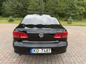 Black Volkswagen Passat B7 2012 in Riga, with an engine capacity of 1.40 L and mileage of 182 thousand km for 6200 €, photo 7 on AUTOMOTO.COM.LV