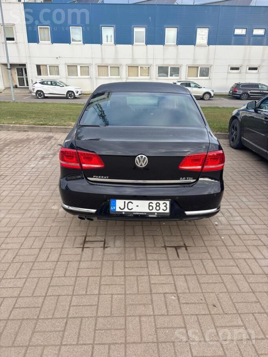 Melns Volkswagen Passat B7 2012 Rīga, ar dzinēja tilpumu 2.00 L un nobraukumu 303 tūkst. km par 5200 €, foto 7 vietnē AUTOMOTO.COM.LV