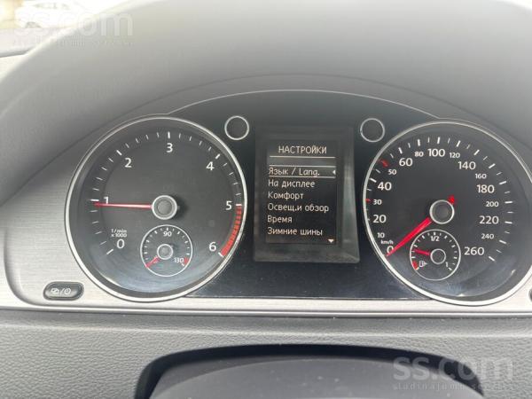 Black Volkswagen Passat B7 2012 in Riga, with an engine capacity of 2.00 L and mileage of 303 thousand km for 5200 €, photo 8 on AUTOMOTO.COM.LV