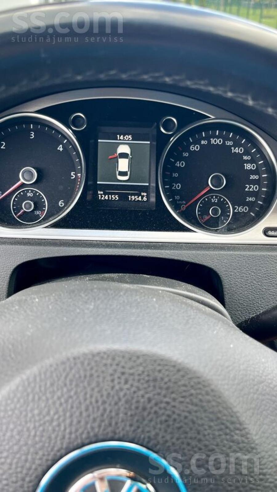 Black Volkswagen Passat B7 2012 in Jelgava, with an engine capacity of 2.00 L and mileage of 125 thousand km for 6490 €, photo 6 on AUTOMOTO.COM.LV