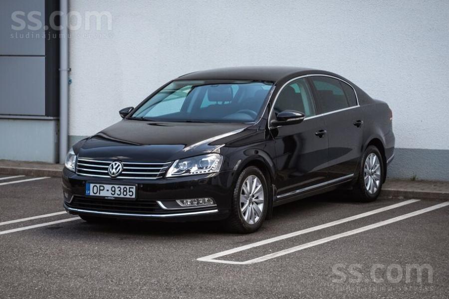 Melns Volkswagen Passat B7 2012 Rīga, ar dzinēja tilpumu 2.00 L un nobraukumu 303 tūkst. km par 6490 €, foto 1 vietnē AUTOMOTO.COM.LV