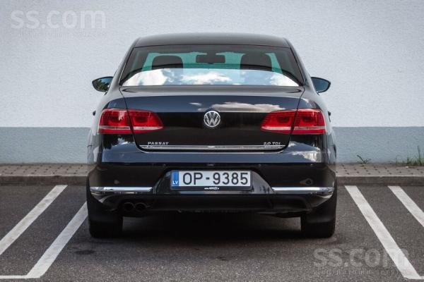 Melns Volkswagen Passat B7 2012 Rīga, ar dzinēja tilpumu 2.00 L un nobraukumu 303 tūkst. km par 6490 €, foto 6 vietnē AUTOMOTO.COM.LV