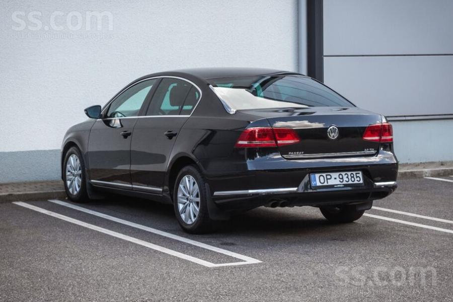 Melns Volkswagen Passat B7 2012 Rīga, ar dzinēja tilpumu 2.00 L un nobraukumu 303 tūkst. km par 6490 €, foto 8 vietnē AUTOMOTO.COM.LV