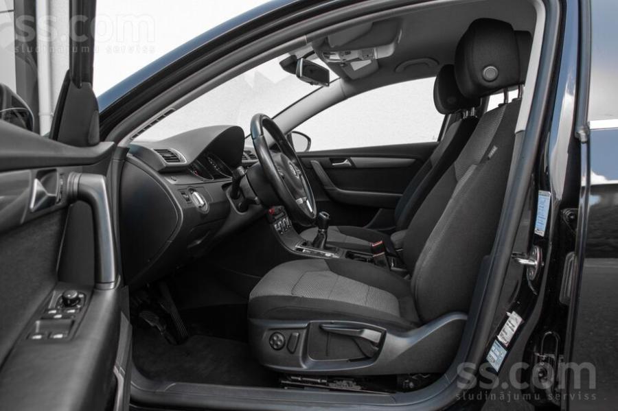 Melns Volkswagen Passat B7 2012 Rīga, ar dzinēja tilpumu 2.00 L un nobraukumu 303 tūkst. km par 6490 €, foto 11 vietnē AUTOMOTO.COM.LV
