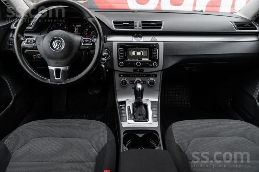 Black Volkswagen Passat B7 2012 in Riga, with an engine capacity of 2.00 L and mileage of 0 thousand km for 4500 €, photo 6 on AUTOMOTO.COM.LV
