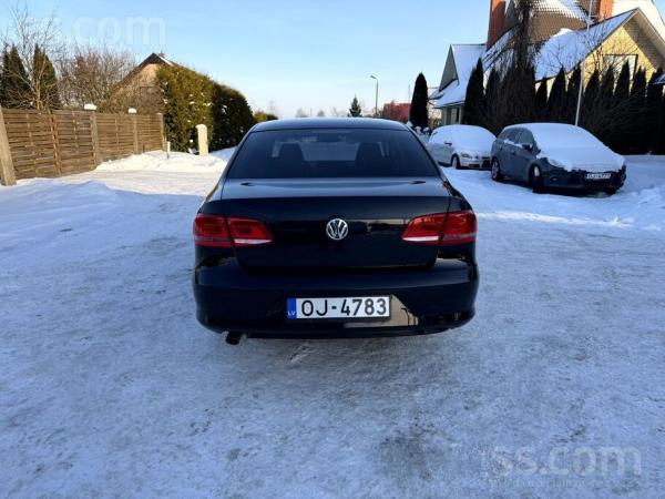 Black Volkswagen Passat B7 2014 in Saldus, with an engine capacity of 1.40 L and mileage of 186 thousand km for 4950 €, photo 6 on AUTOMOTO.COM.LV