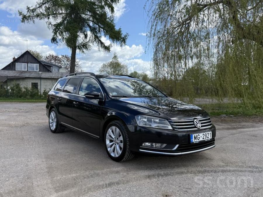 Melns Volkswagen Passat B7 2011 Ogre, ar dzinēja tilpumu 2.00 L un nobraukumu 253 tūkst. km par 6300 €, foto 1 vietnē AUTOMOTO.COM.LV