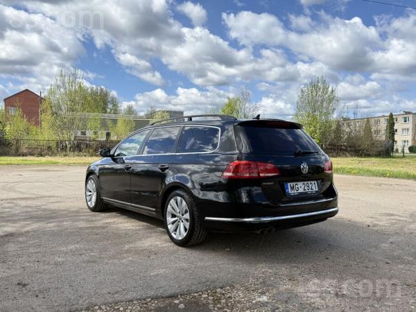 Melns Volkswagen Passat B7 2011 Ogre, ar dzinēja tilpumu 2.00 L un nobraukumu 253 tūkst. km par 6300 €, foto 4 vietnē AUTOMOTO.COM.LV