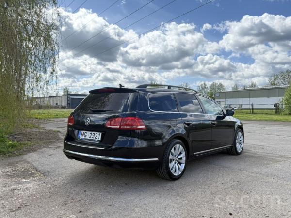 Melns Volkswagen Passat B7 2011 Ogre, ar dzinēja tilpumu 2.00 L un nobraukumu 253 tūkst. km par 6300 €, foto 5 vietnē AUTOMOTO.COM.LV