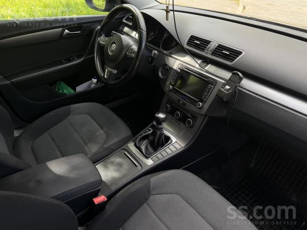 Melns Volkswagen Passat B7 2011 Ogre, ar dzinēja tilpumu 2.00 L un nobraukumu 253 tūkst. km par 6300 €, foto 7 vietnē AUTOMOTO.COM.LV