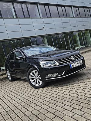 Black Volkswagen Passat B7 2011 in Tukums, with an engine capacity of 2.00 L and mileage of 301 thousand km for 3900 €, photo 2 on AUTOMOTO.COM.LV