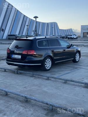 Black Volkswagen Passat B7 2011 in Riga, with an engine capacity of 2.00 L and mileage of 362 thousand km for 5350 €, photo 6 on AUTOMOTO.COM.LV