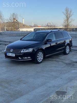 Black Volkswagen Passat B7 2011 in Riga, with an engine capacity of 2.00 L and mileage of 362 thousand km for 5350 €, photo 9 on AUTOMOTO.COM.LV