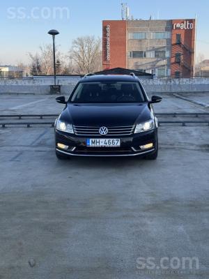 Black Volkswagen Passat B7 2011 in Riga, with an engine capacity of 2.00 L and mileage of 362 thousand km for 5350 €, photo 10 on AUTOMOTO.COM.LV